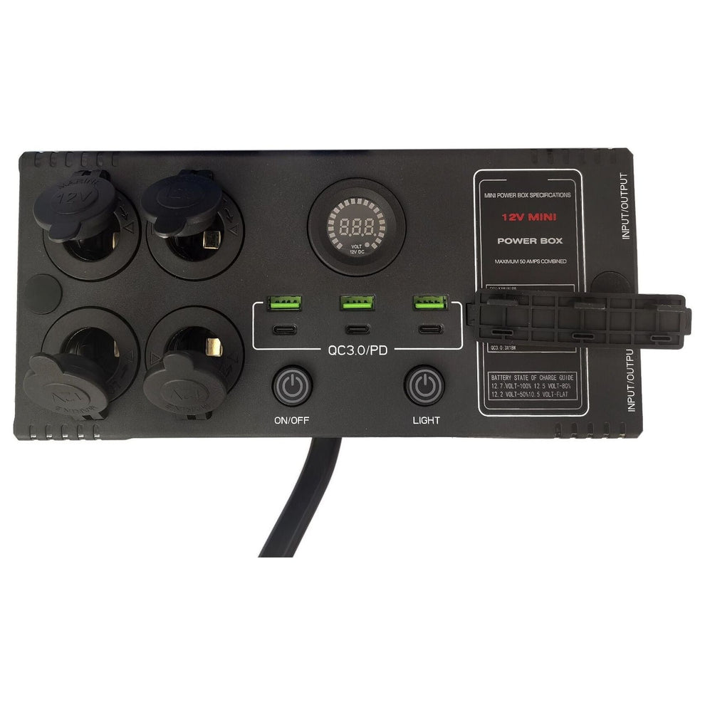 12V Mini Power Box – Absolute 4x4 and Camping